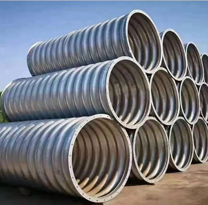 Q235 Steel Corrugated Culvert Pipe for Highway Bridge and Culvert ...